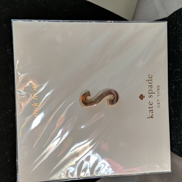 kate spade | Accessories | Nwt Kate Spade Ashe Place Initial Ssticker ...